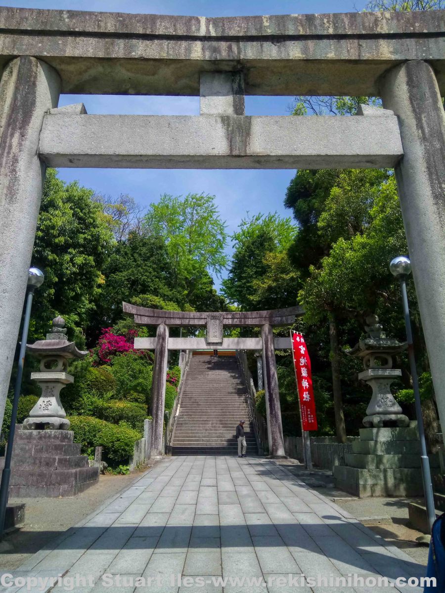 Miyajidake Shrine, Fukutsu City, Kyushu. – Let's Dive into Japanese History